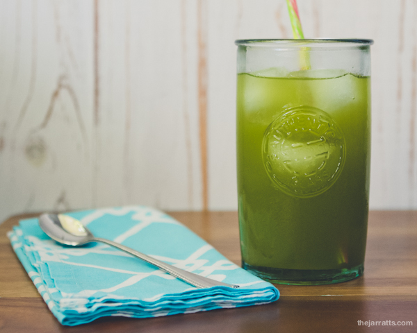 tropical matcha green tea mix